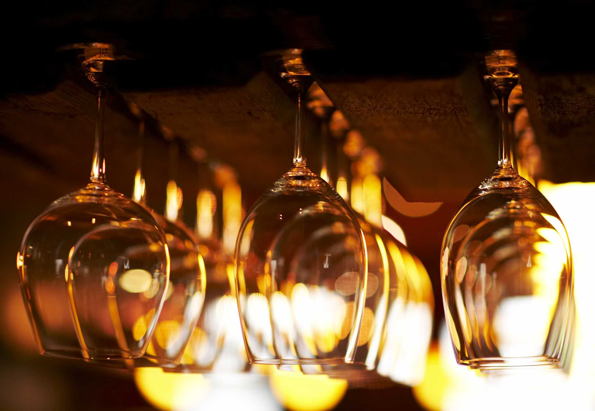 How to Install a Wine Glass Shelf