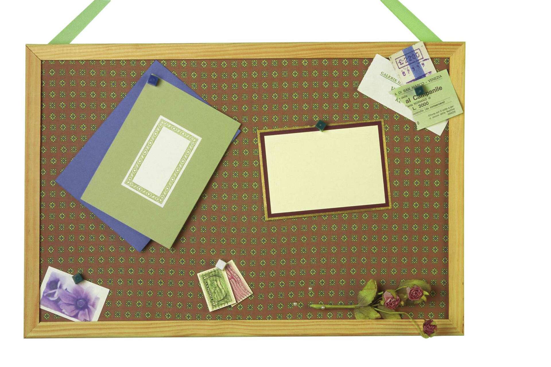 How to Hang a Bulletin Board Without Nails