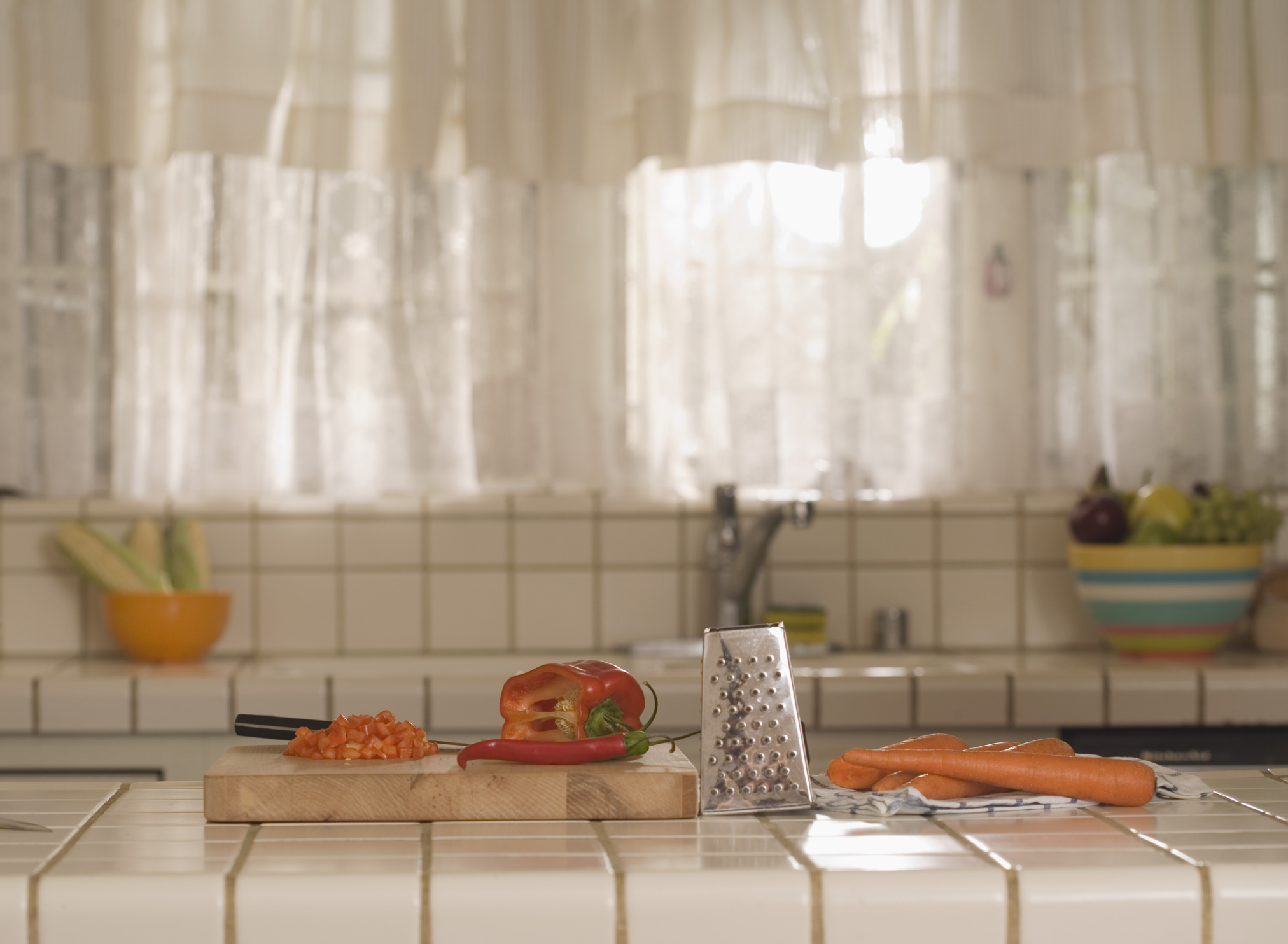 How to Hang a Cafe Curtain Rod