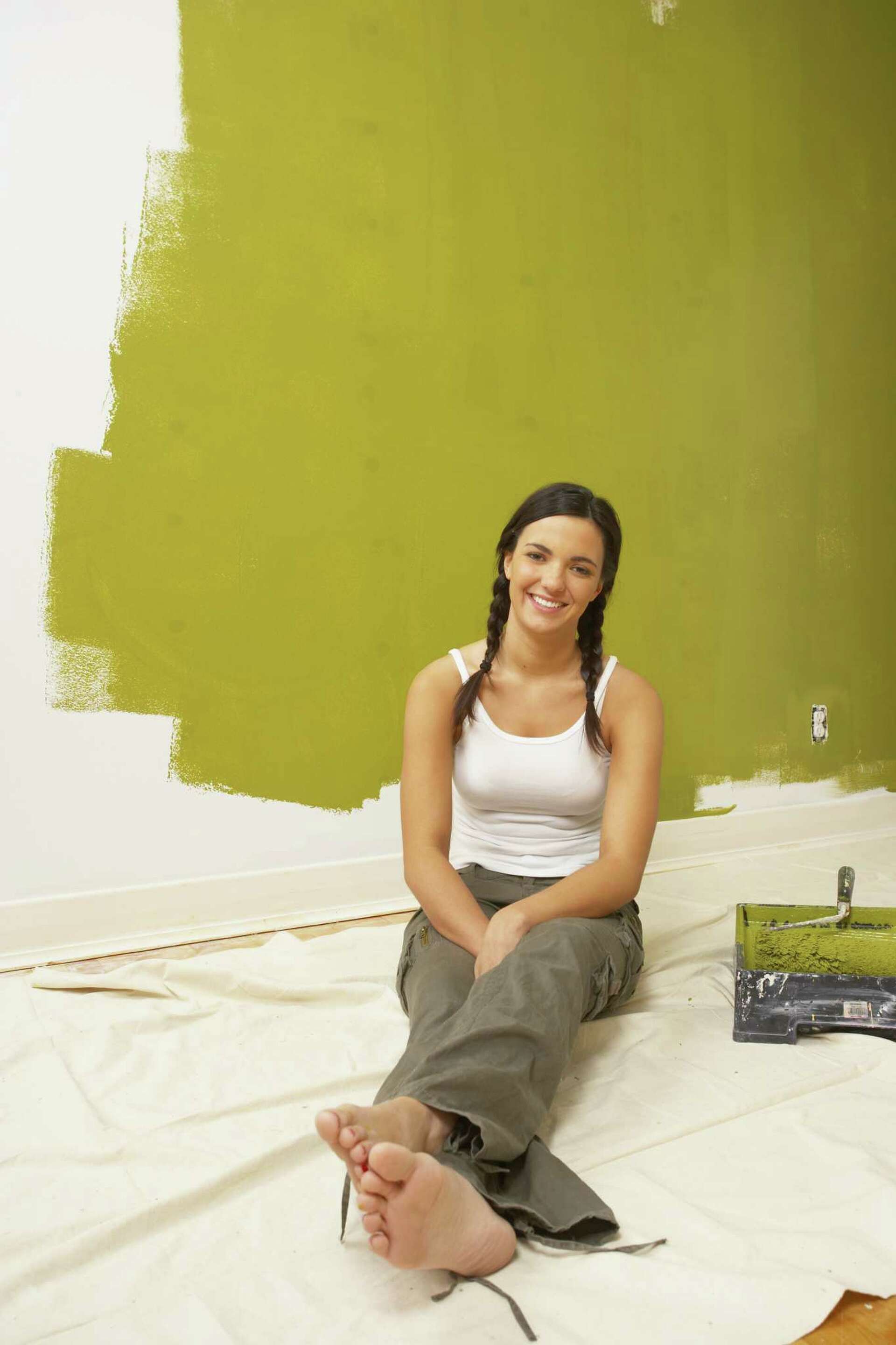 How to Apply a Wash Over a Bright Paint Color to Tone it Down