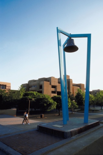 How to Display an Old Cast Iron School Bell