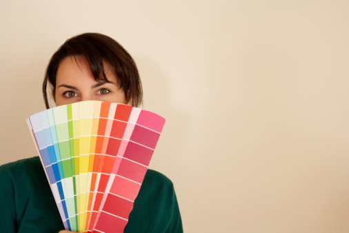 How to Fade Paint From One Color to Another