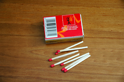 How to Light Wet Matches