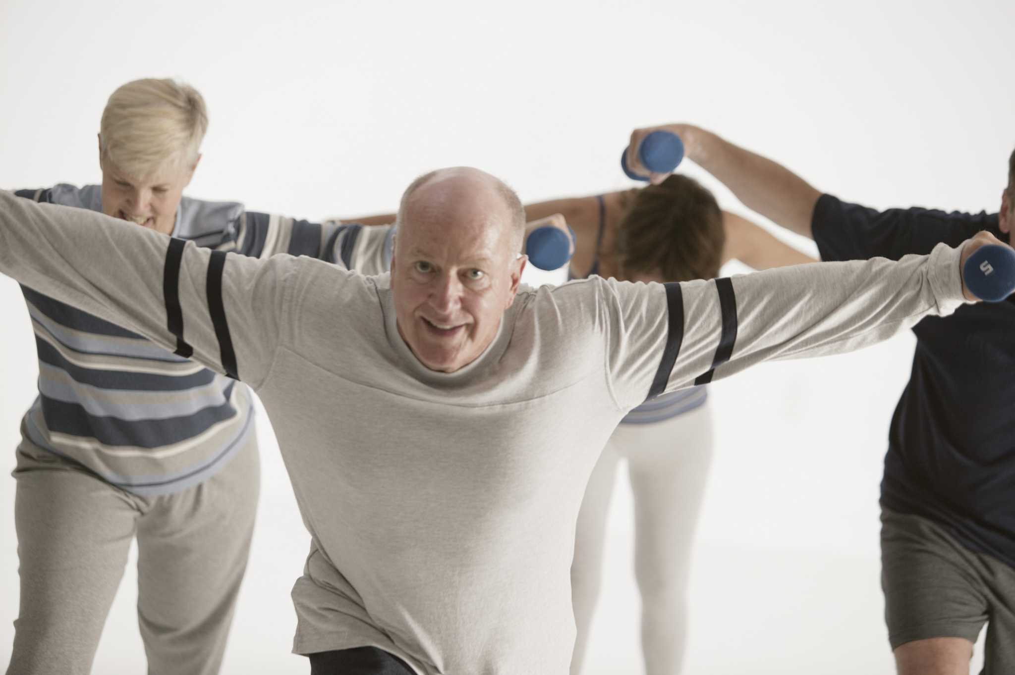 Upper-Back Dumbbell Workout for People Over 60