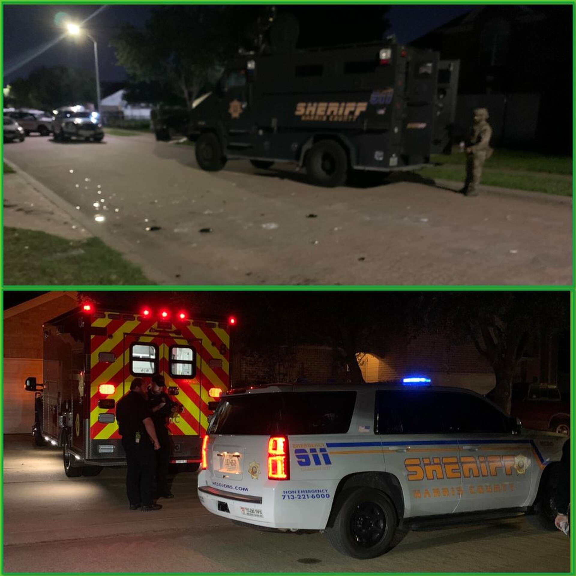 Man arrested by Harris County SWAT after barricading in Houston home
