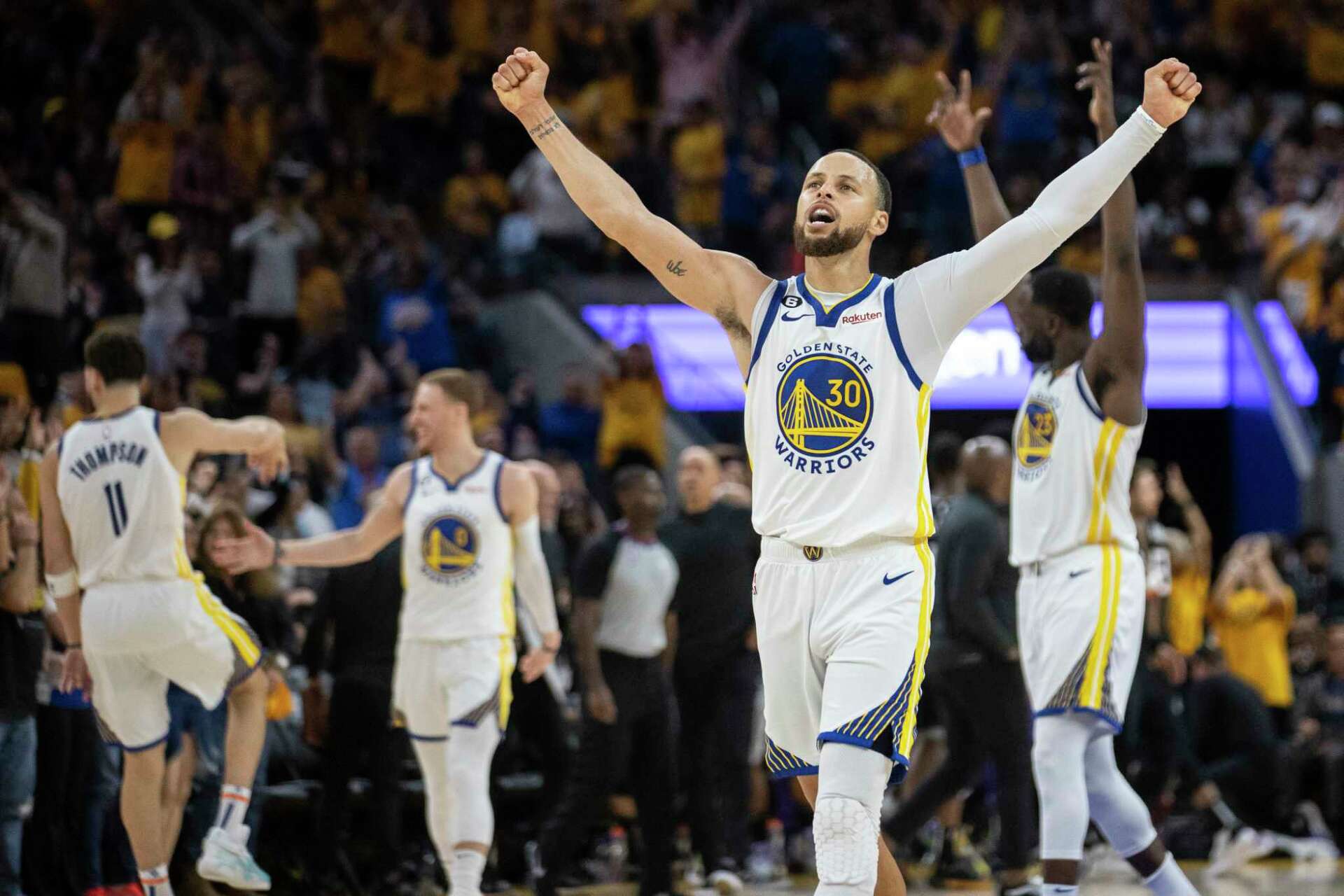 Steph Curry makes rap debut on Tobe Nwigwe’s “Lil Fish, Big Pond.”