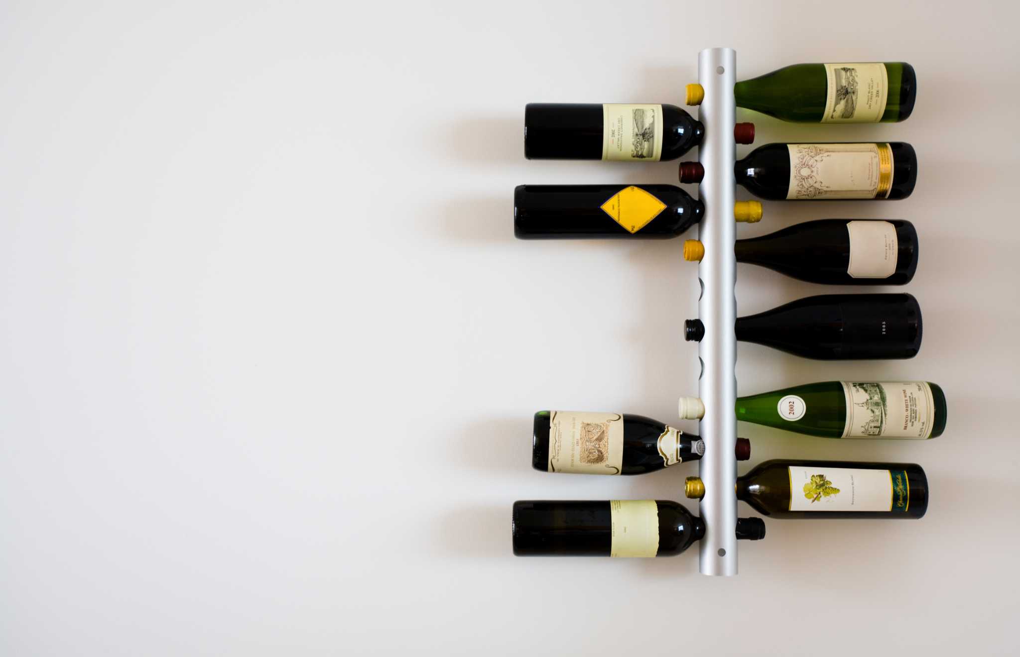 How to Install a Hanging Wine Rack