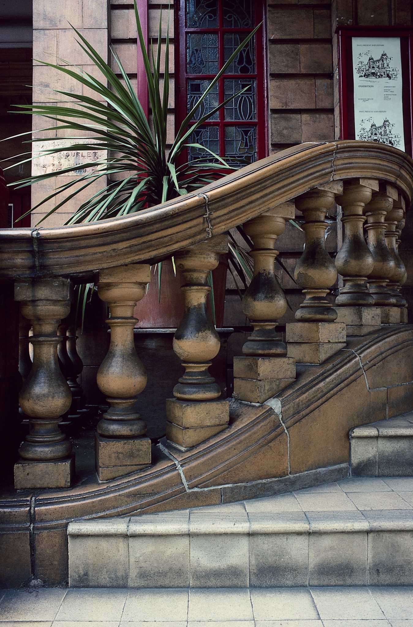 Installing Slate Tiles on Front Stairs