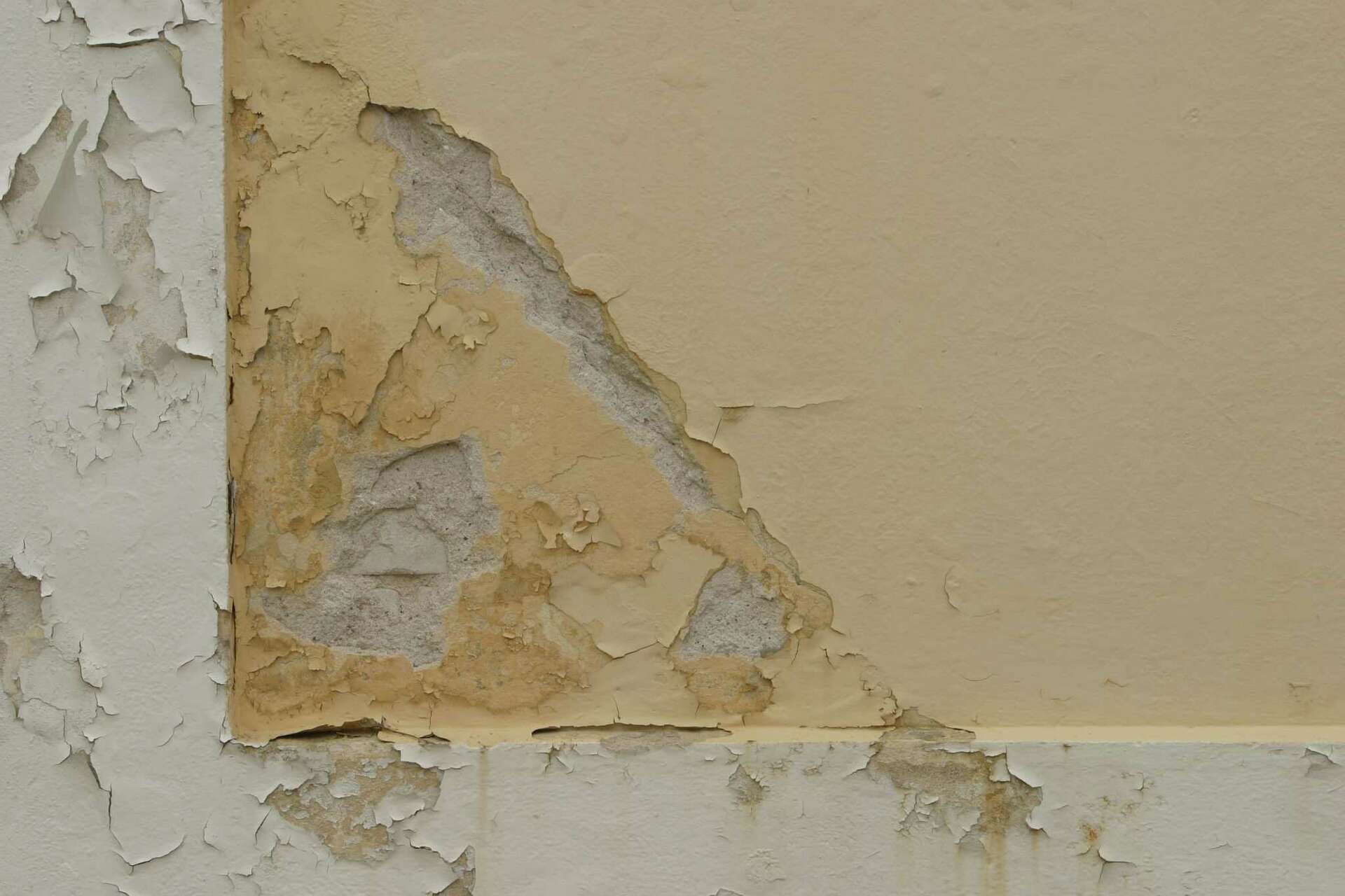 How to Repaint Crumbled Wall Paint