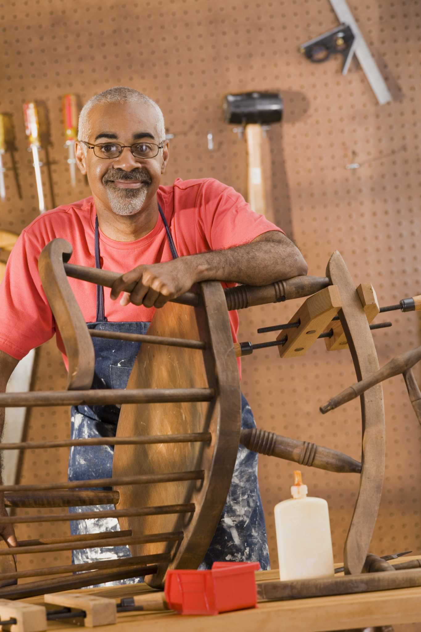 How to Repair an Old Wood Rocker Runner That's Broken Off