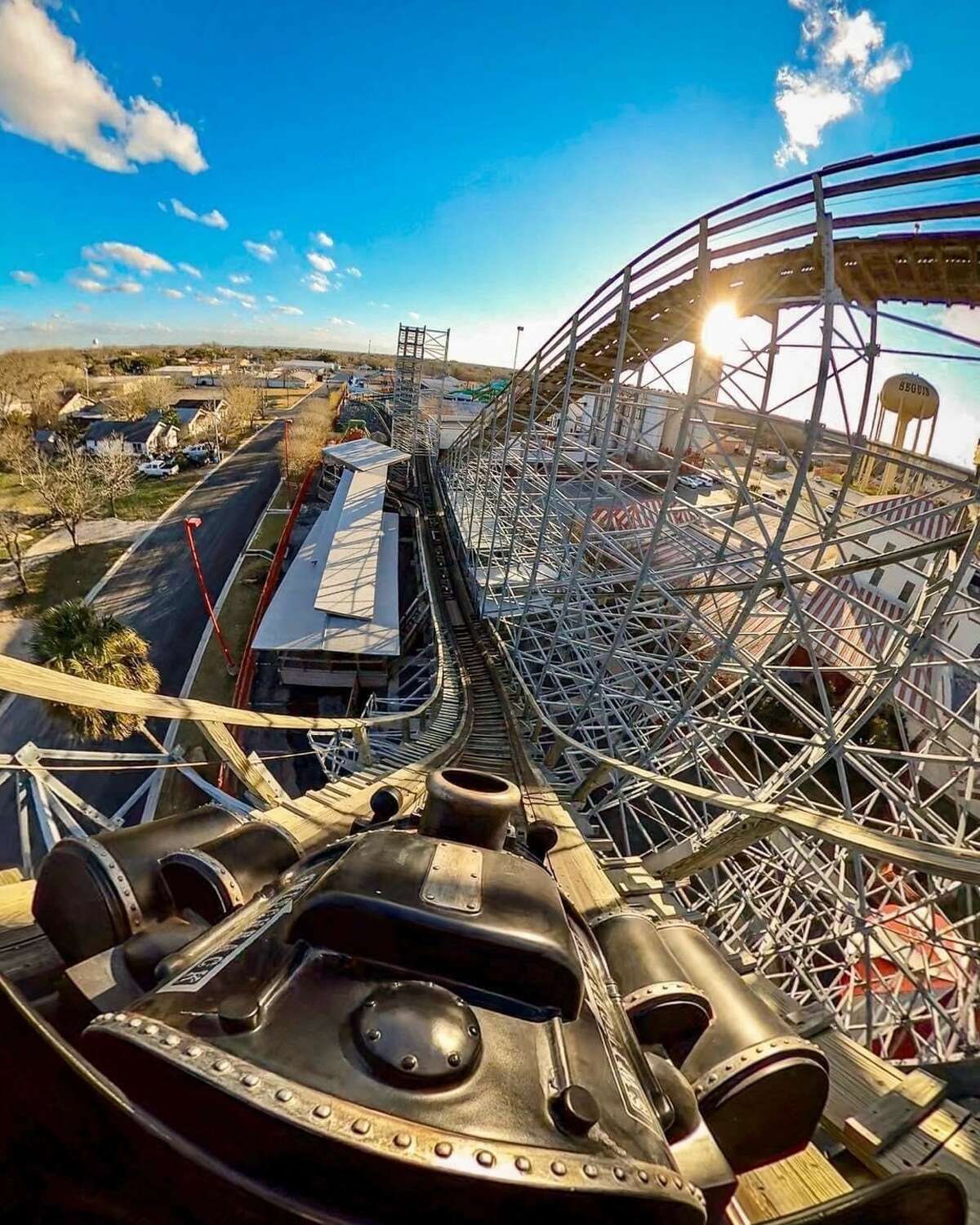 Seguin roller coaster is world's only wooden shuttle ride