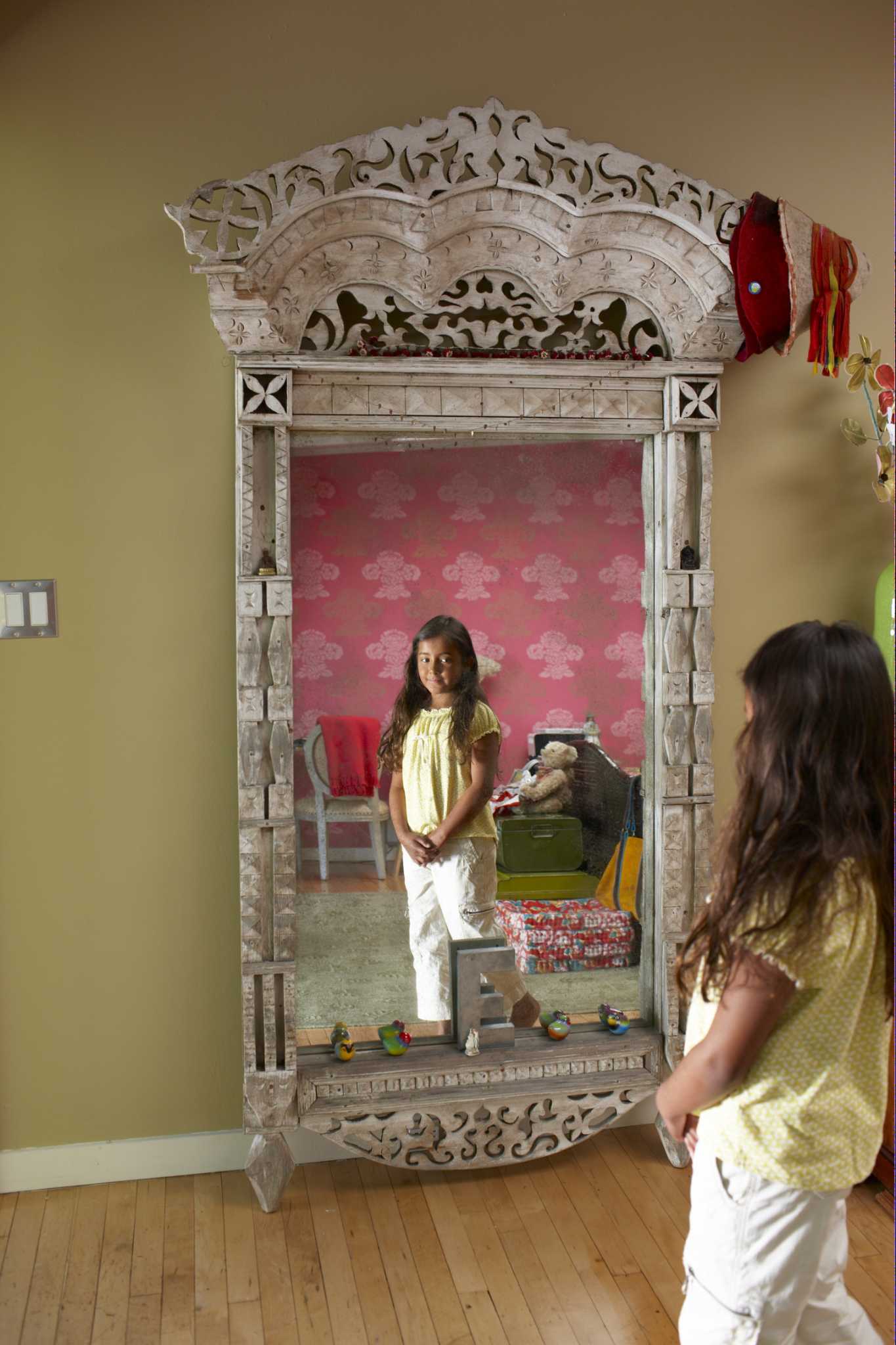 Repurposing an Antique Mirror