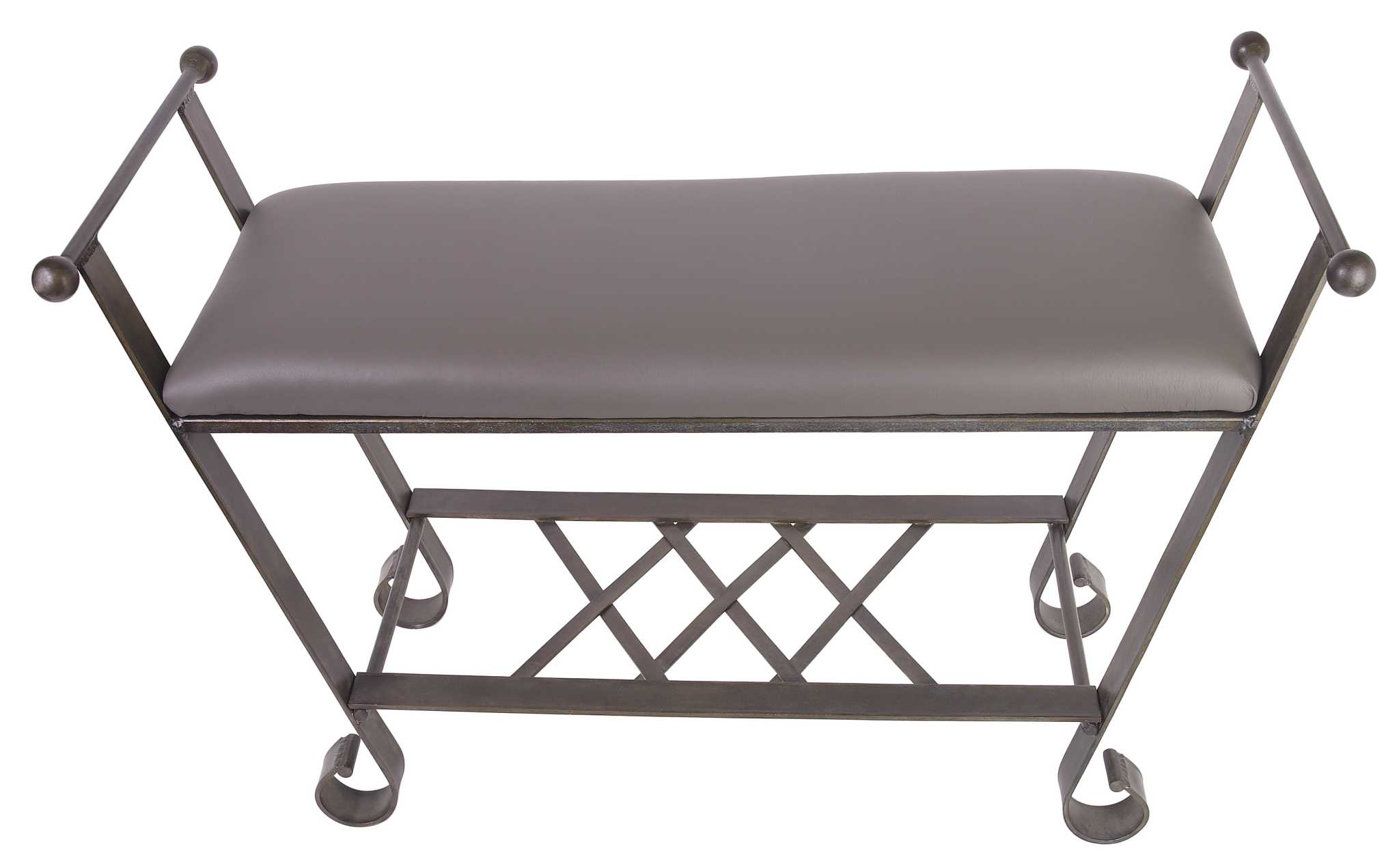 How to Reupholster a Bench Using Vinyl