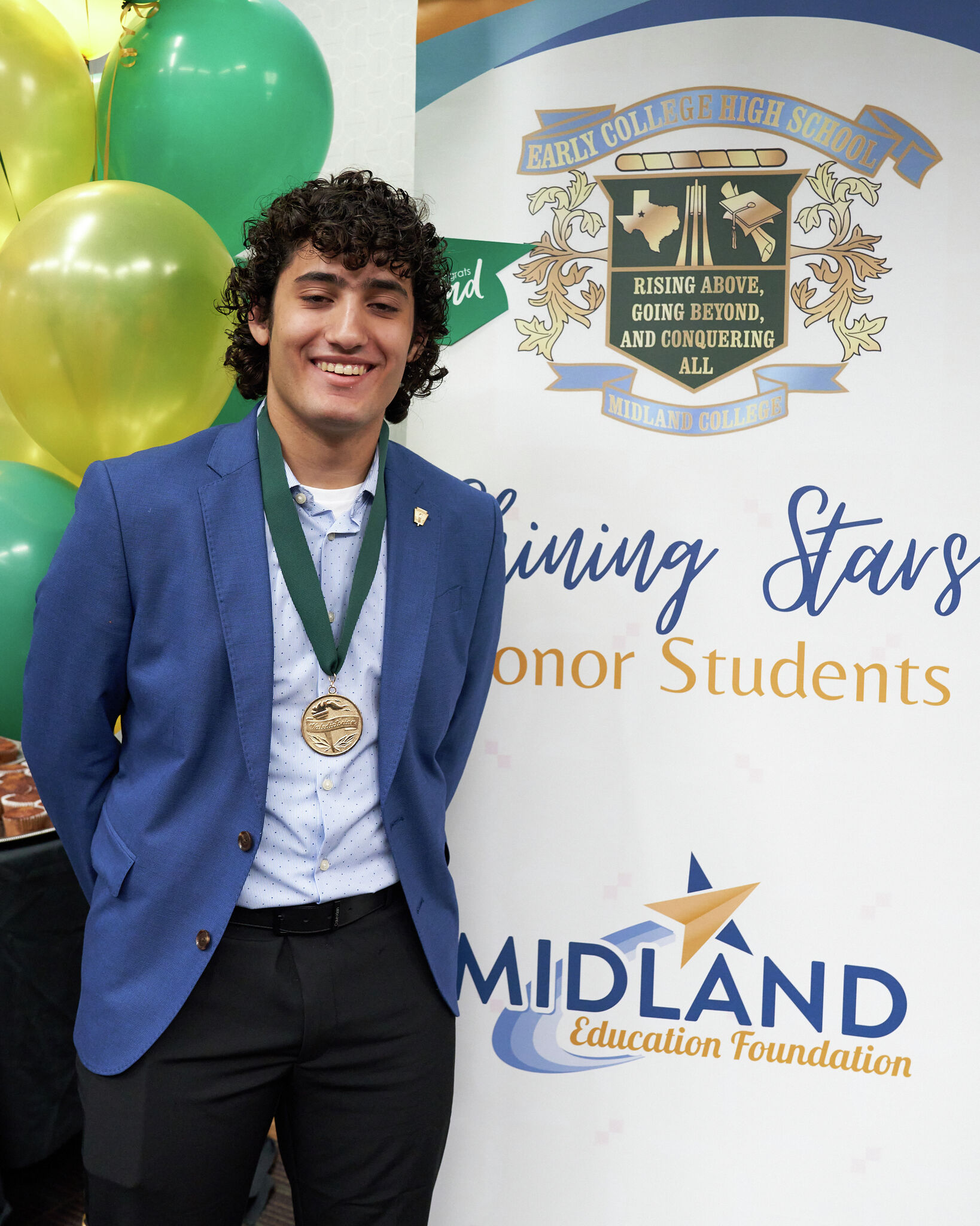 Midland County's valedictorians and most outstanding students