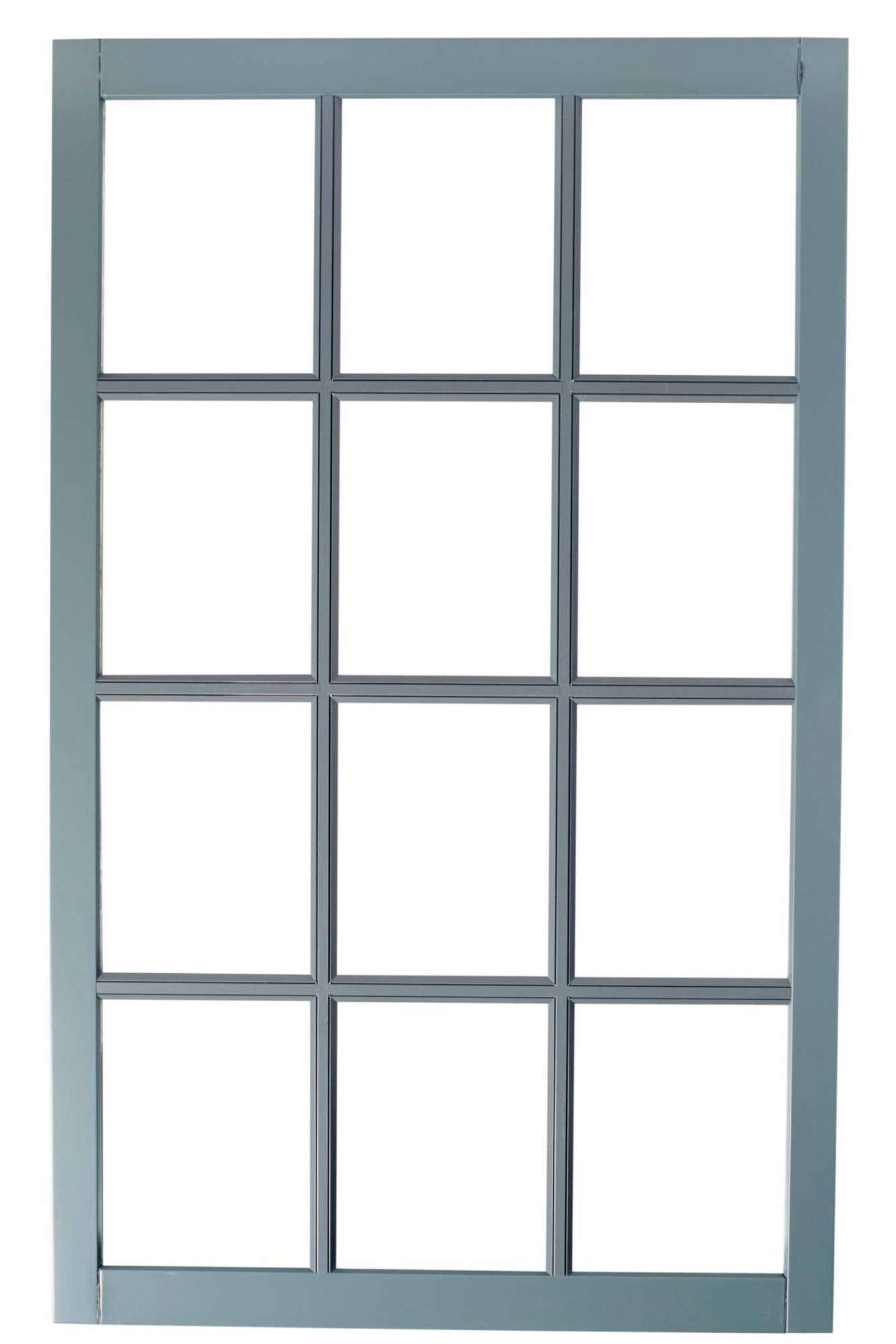 How to Make a Faux Window Pane Mirror