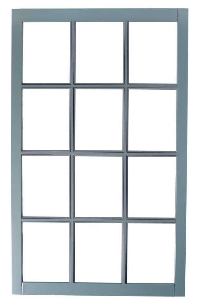 How to Make a Faux Window Pane Mirror