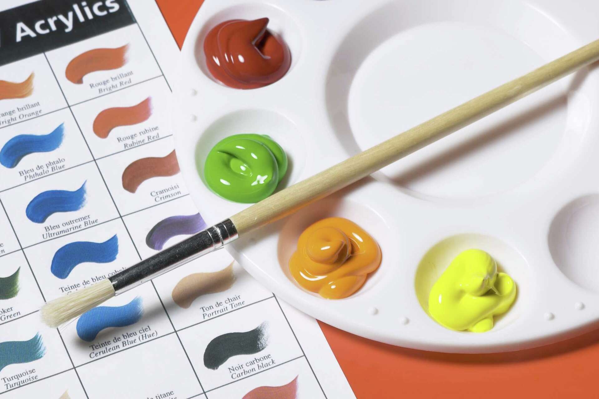 How to Paint a Table Top with Acrylics