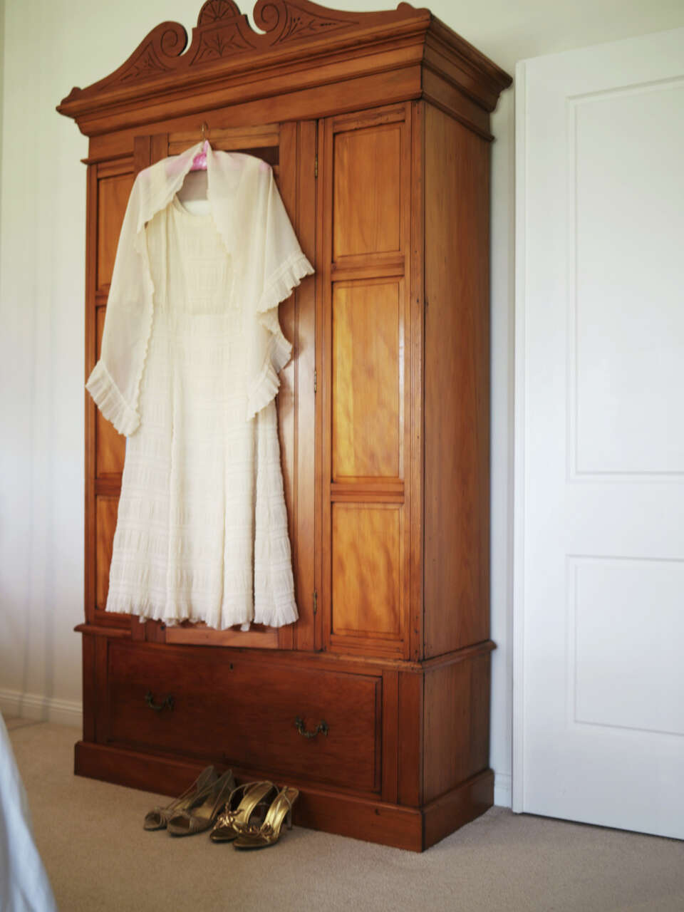 Where to Put a Huge Armoire in a Small Bedroom