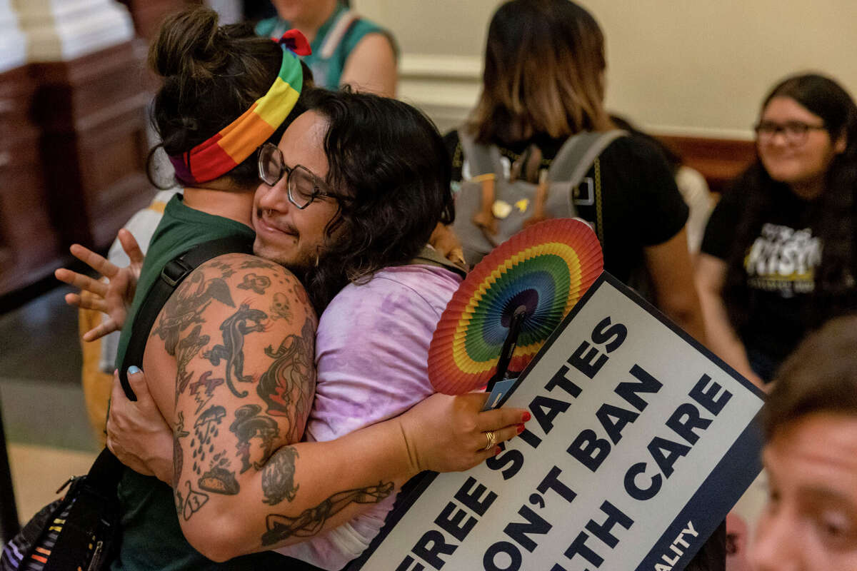 Protesters in Texas House ousted over chants on transgender care ban
