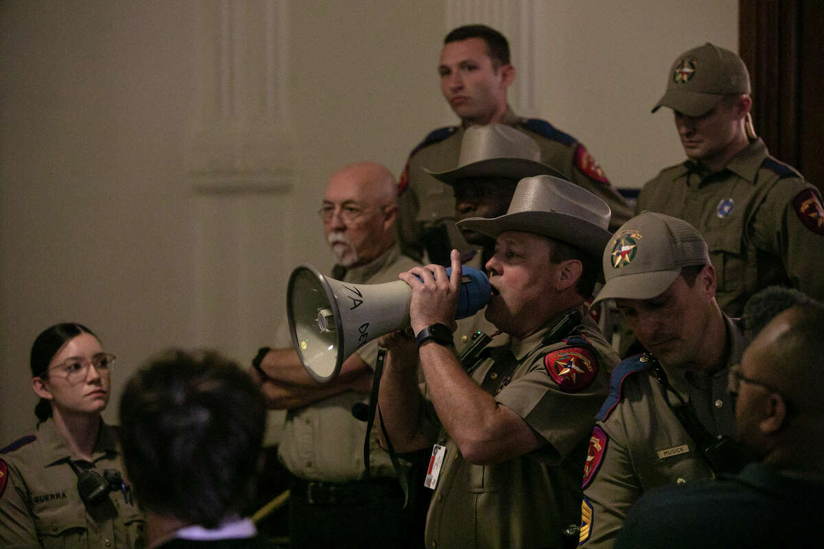 Protesters in Texas House ousted over chants on transgender care ban