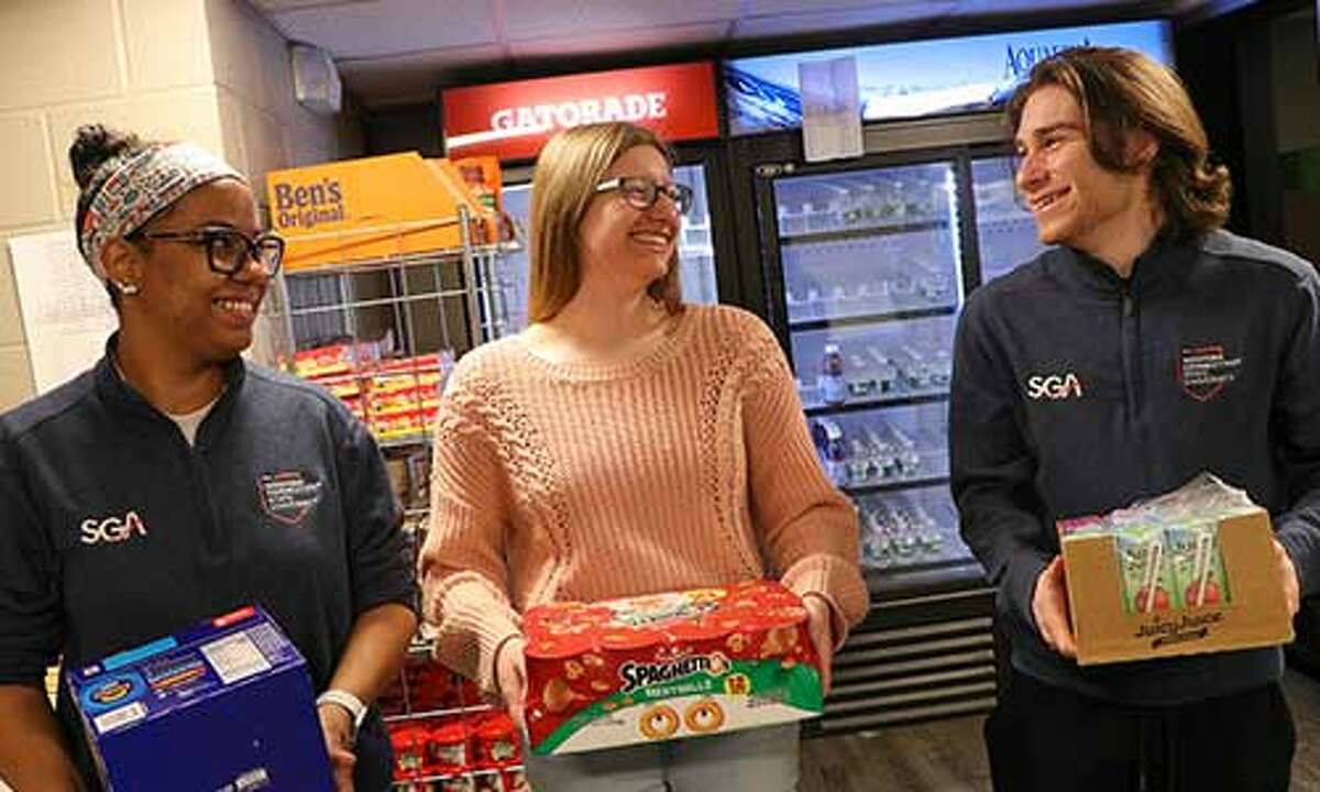 WCSU students launch food pantry on campus in Danbury