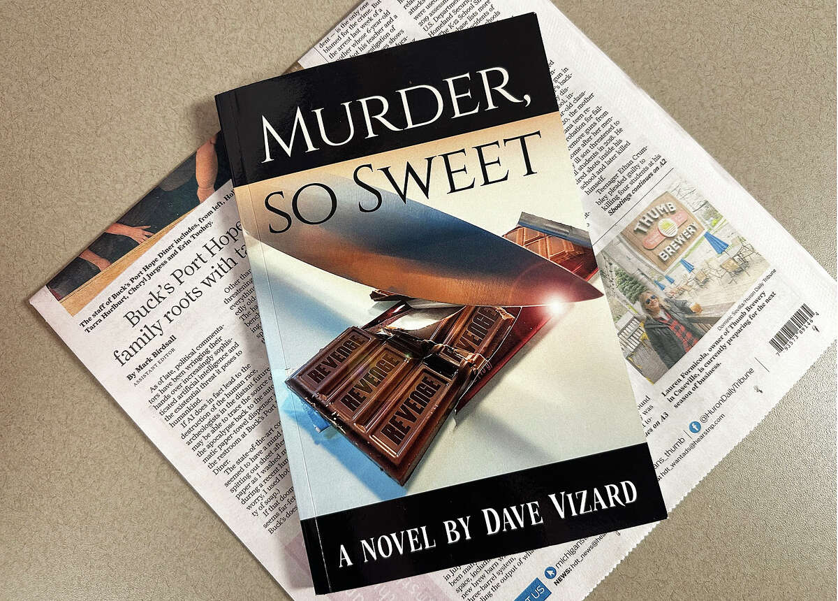 Caseville novelist David Vizard "Murder, So Sweet" a tale of revenge