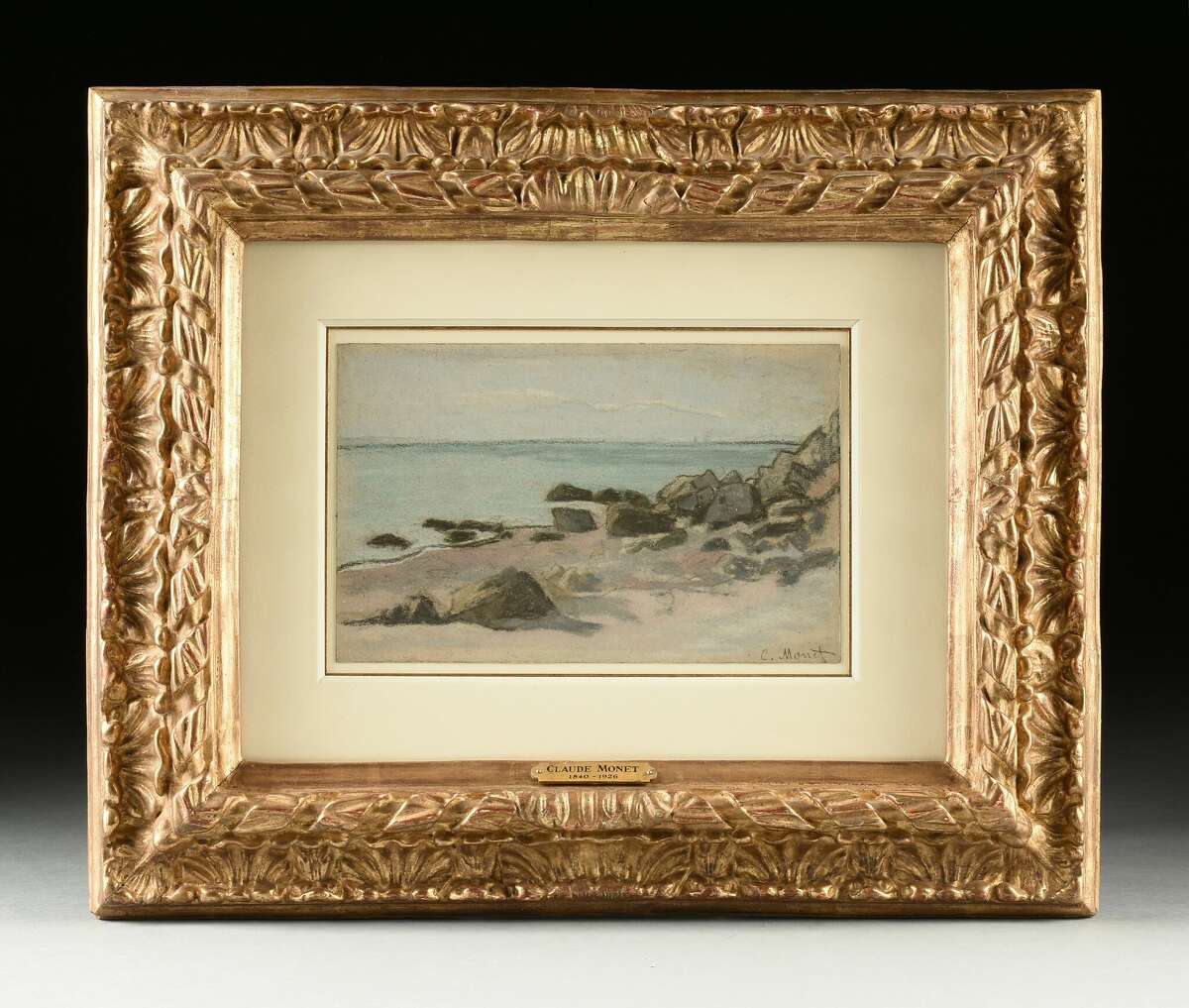 Houston art gallery to auction Claude Monet painting 'Sea Side'