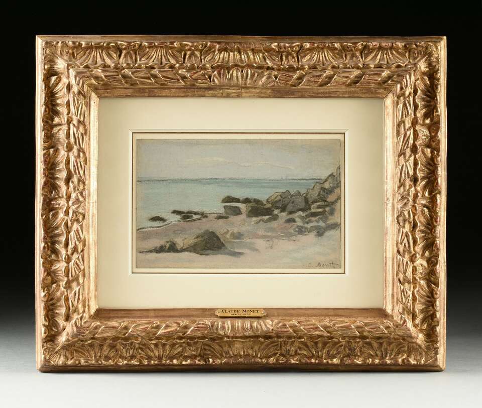 Houston art gallery to auction Claude Monet painting 'Sea Side'