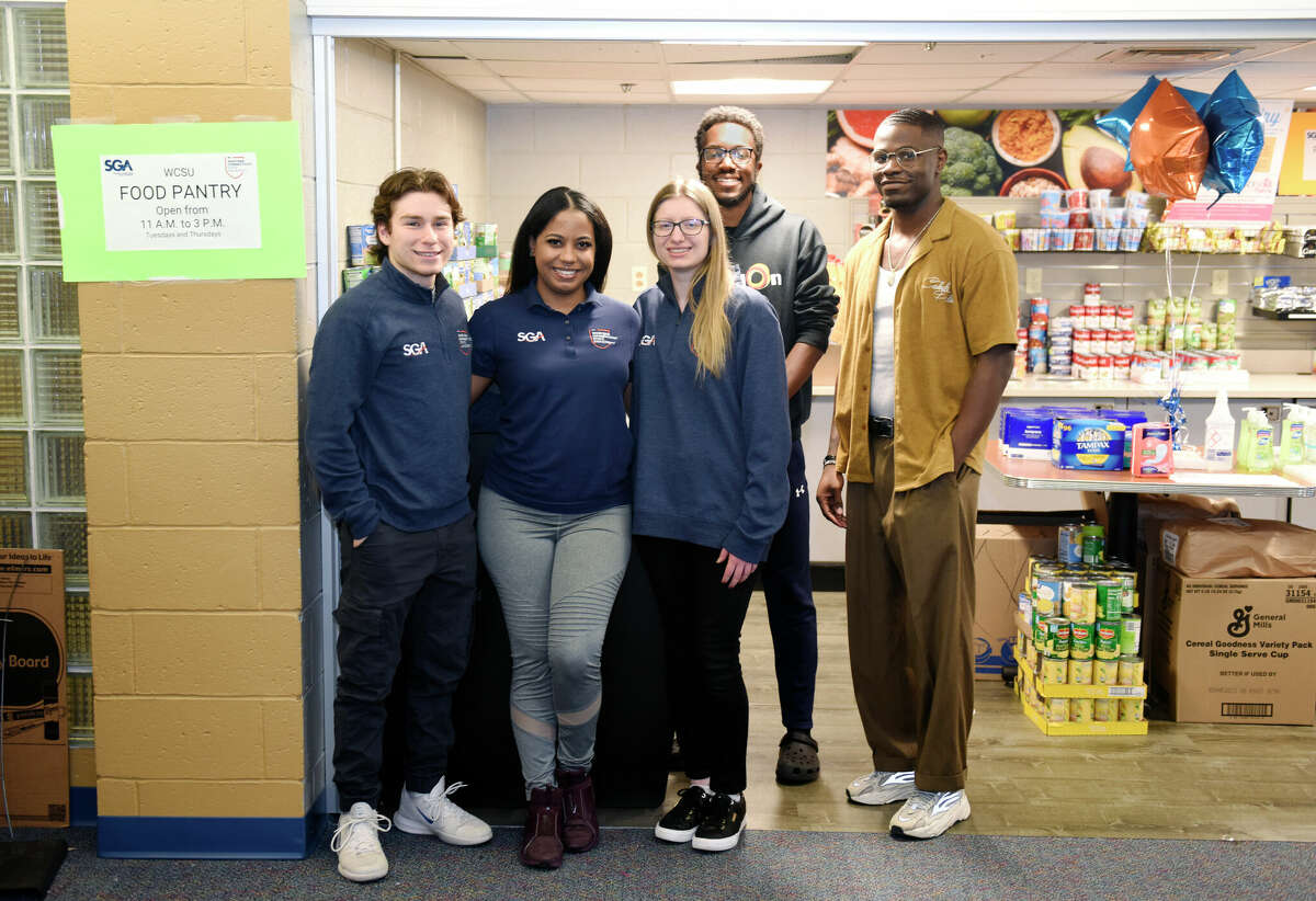WCSU students launch food pantry on campus in Danbury