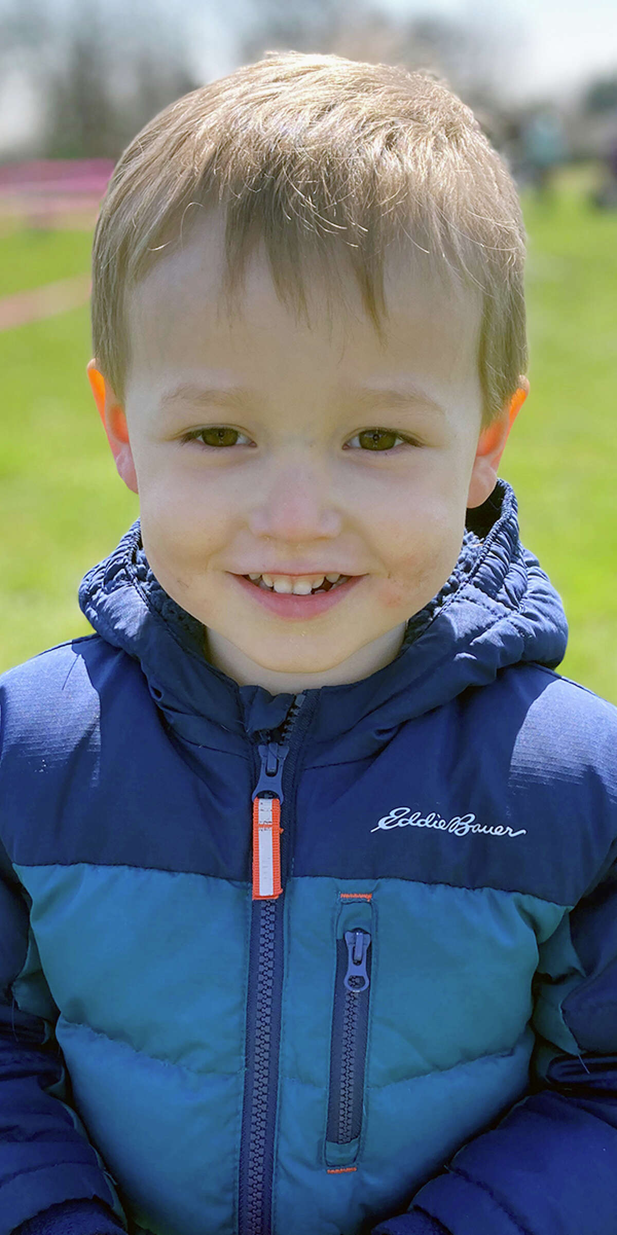 Lucas Johnson recently celebrated his fourth birthday