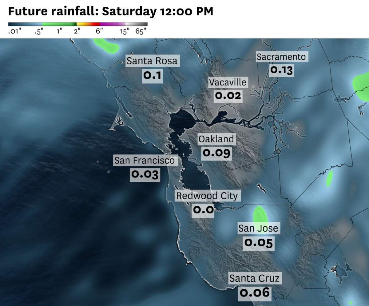 More rainy weather is headed to the Bay Area this weekend