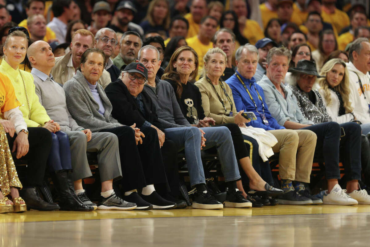Zendaya, Joe Montana, Danny DeVito at Warriors-Lakers Game 2