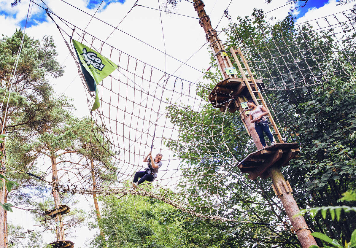 Go Ape Zipline park offers summer fun in Houston's Brazos River Park