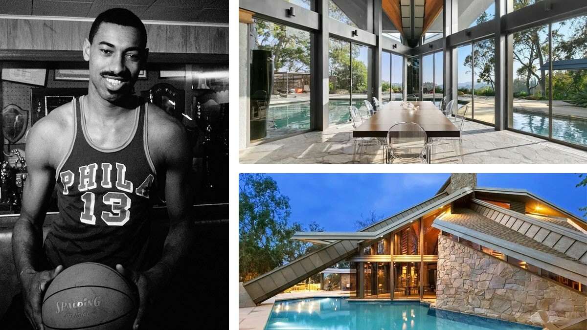 Wilt Chamberlain's Calif. mansion bounces back onto the market with big price cut