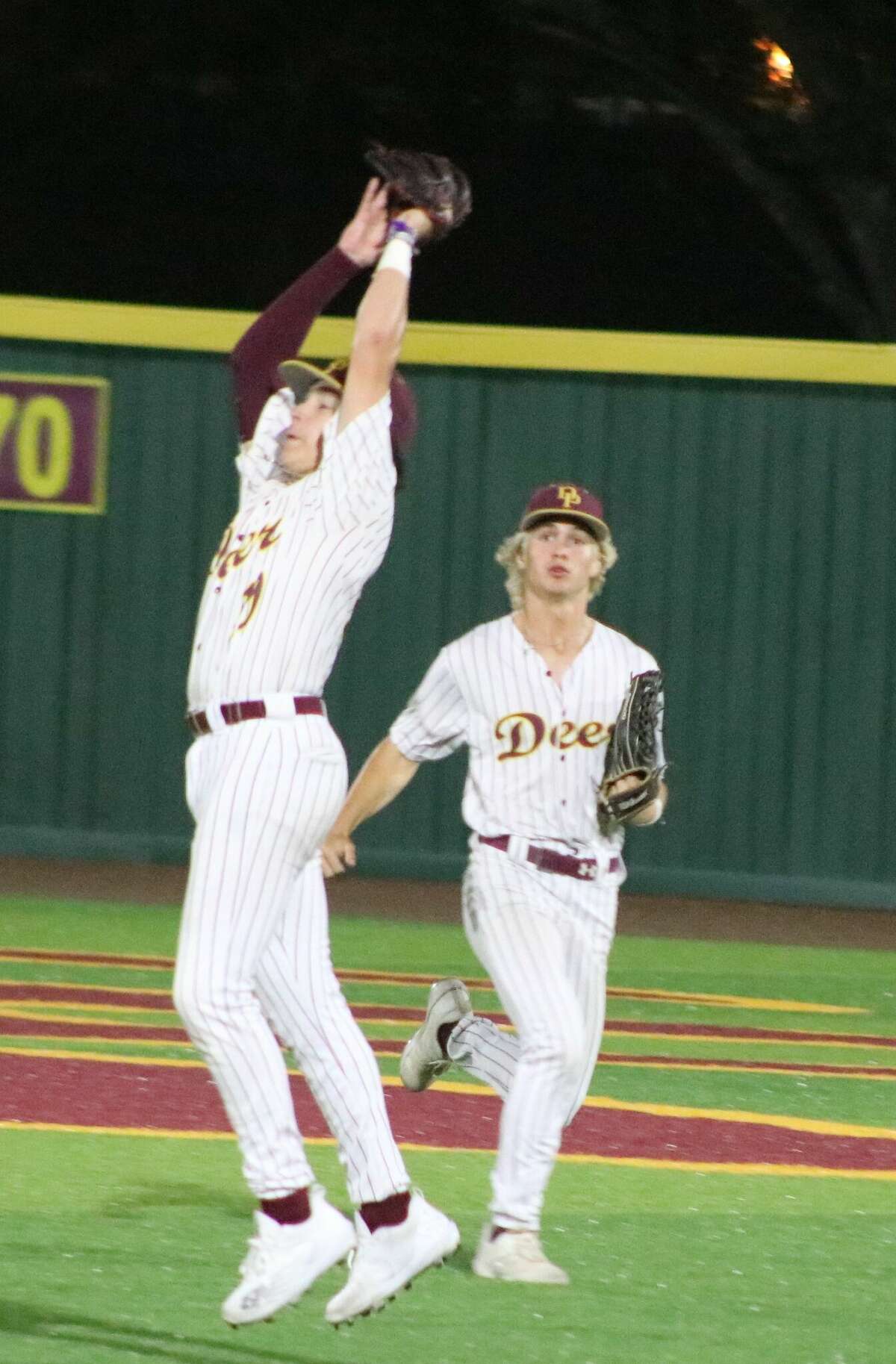 Strong pitching ruled the night in Game 1 of the b-district series