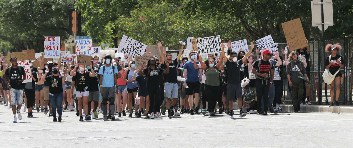 In Texas, George Floyd protests fuel a backlash of anti-protester laws