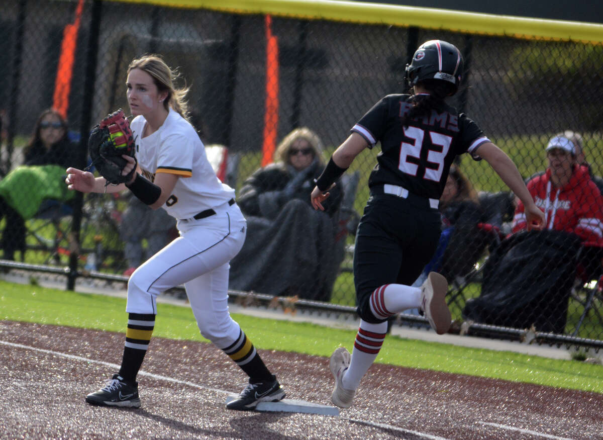 Law-Milford softball defeats Cheshire, sweeps season series