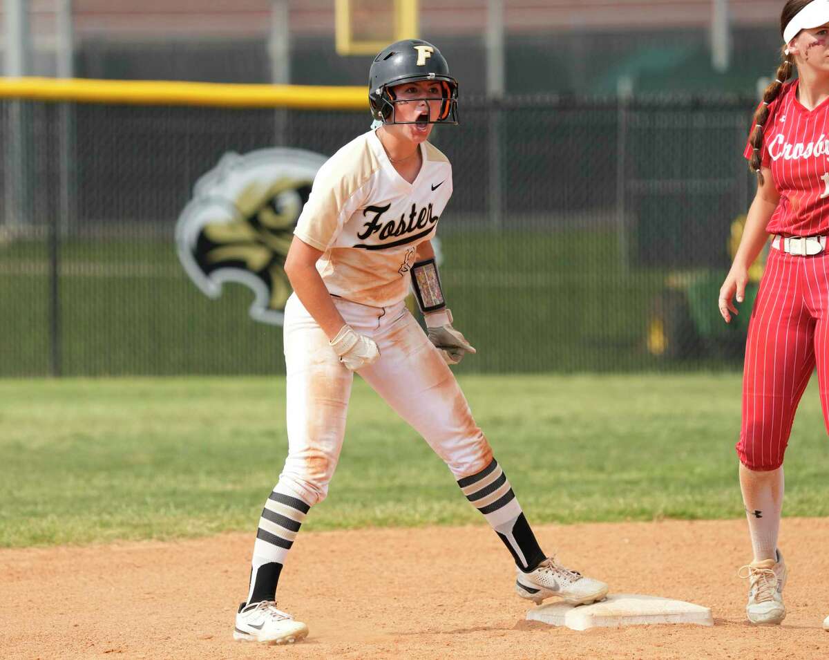 Foster softball sweeps doubleheader, eliminates Crosby