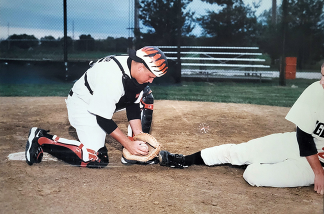 Joe Fisher helped Edwardsville baseball win state title in 1998