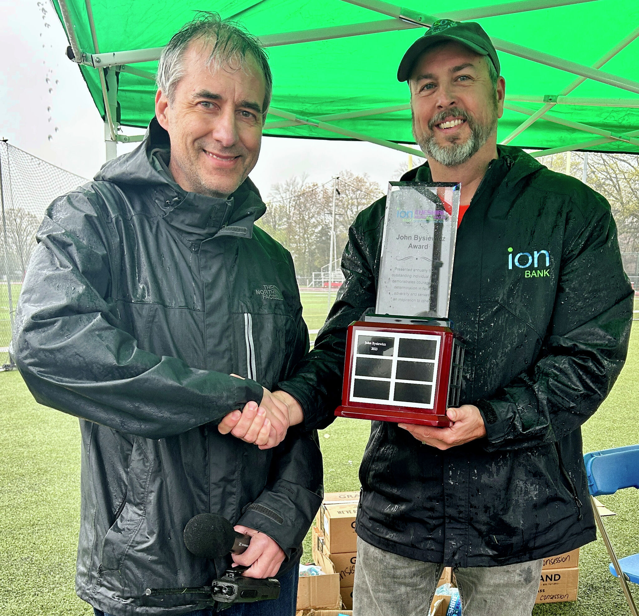 Race director John Bysiewicz back on the roads after collision