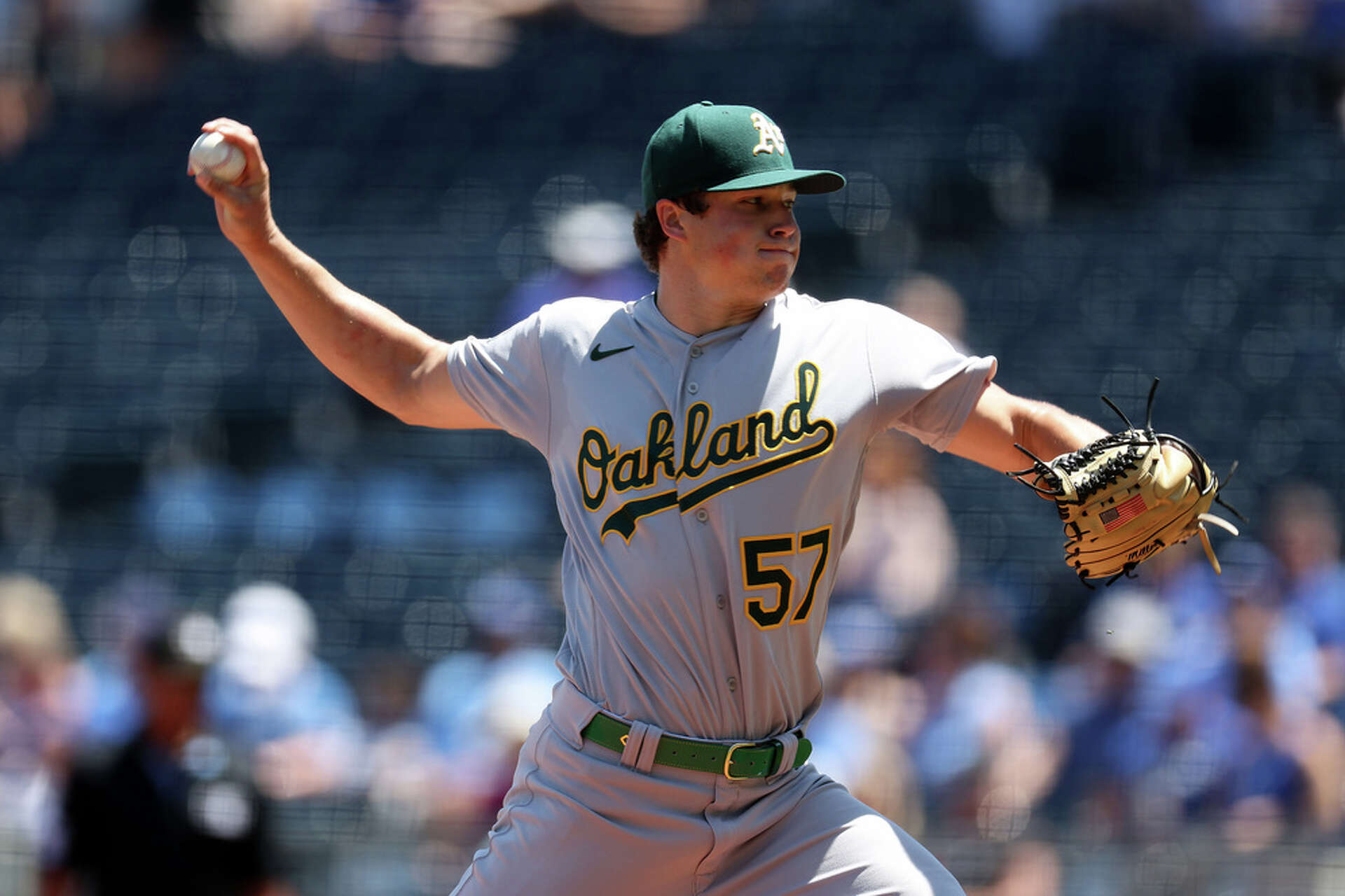 A’s pitcher Mason Miller to be evaluated for elbow tightness