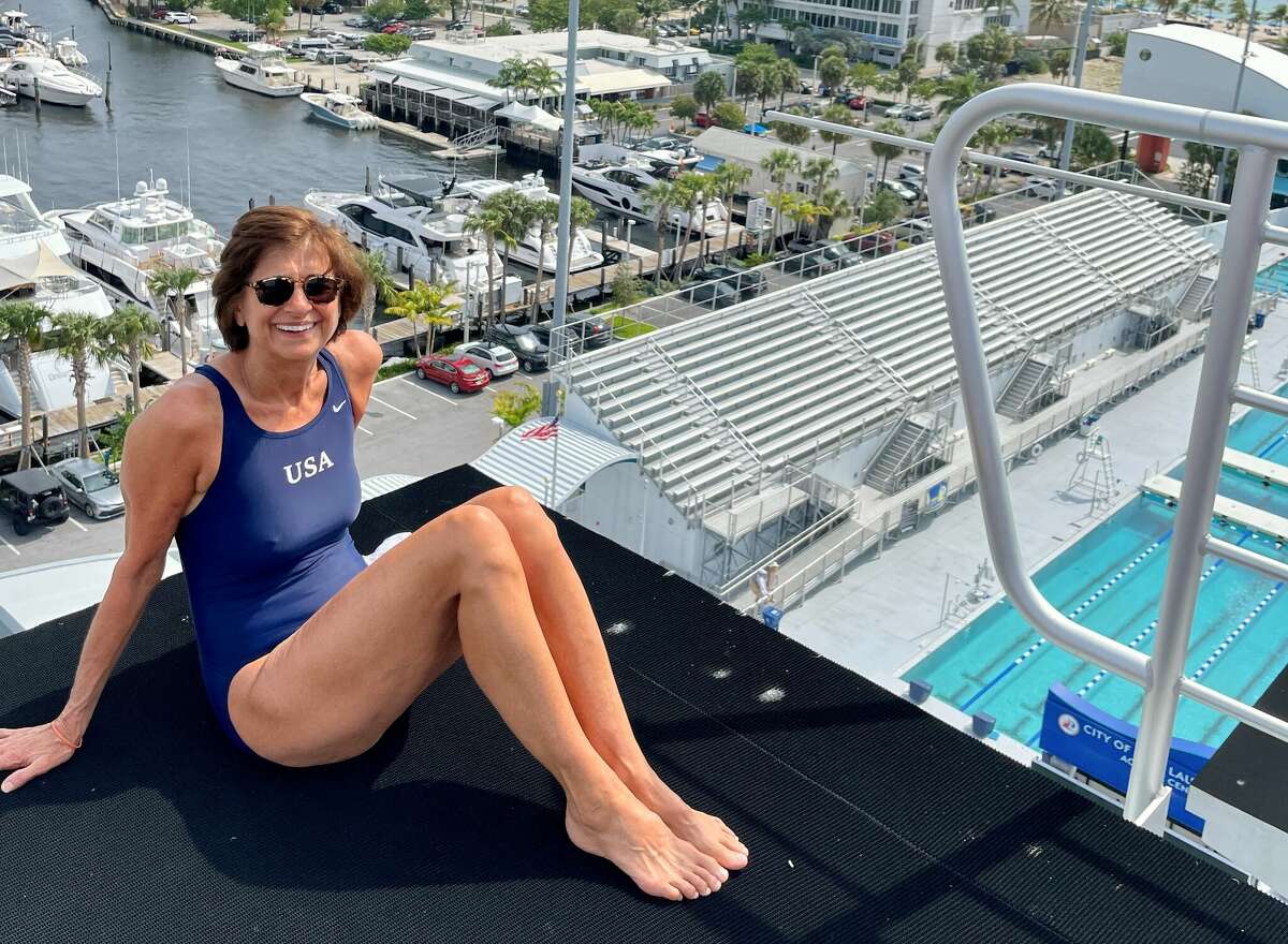 Ridgefield diver, 66, wins 3 gold medals at national meet