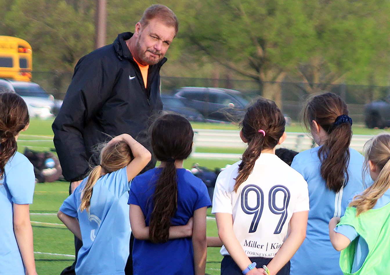 Hall of Famer Jamie Swanner loves watching kids 'soak up soccer'
