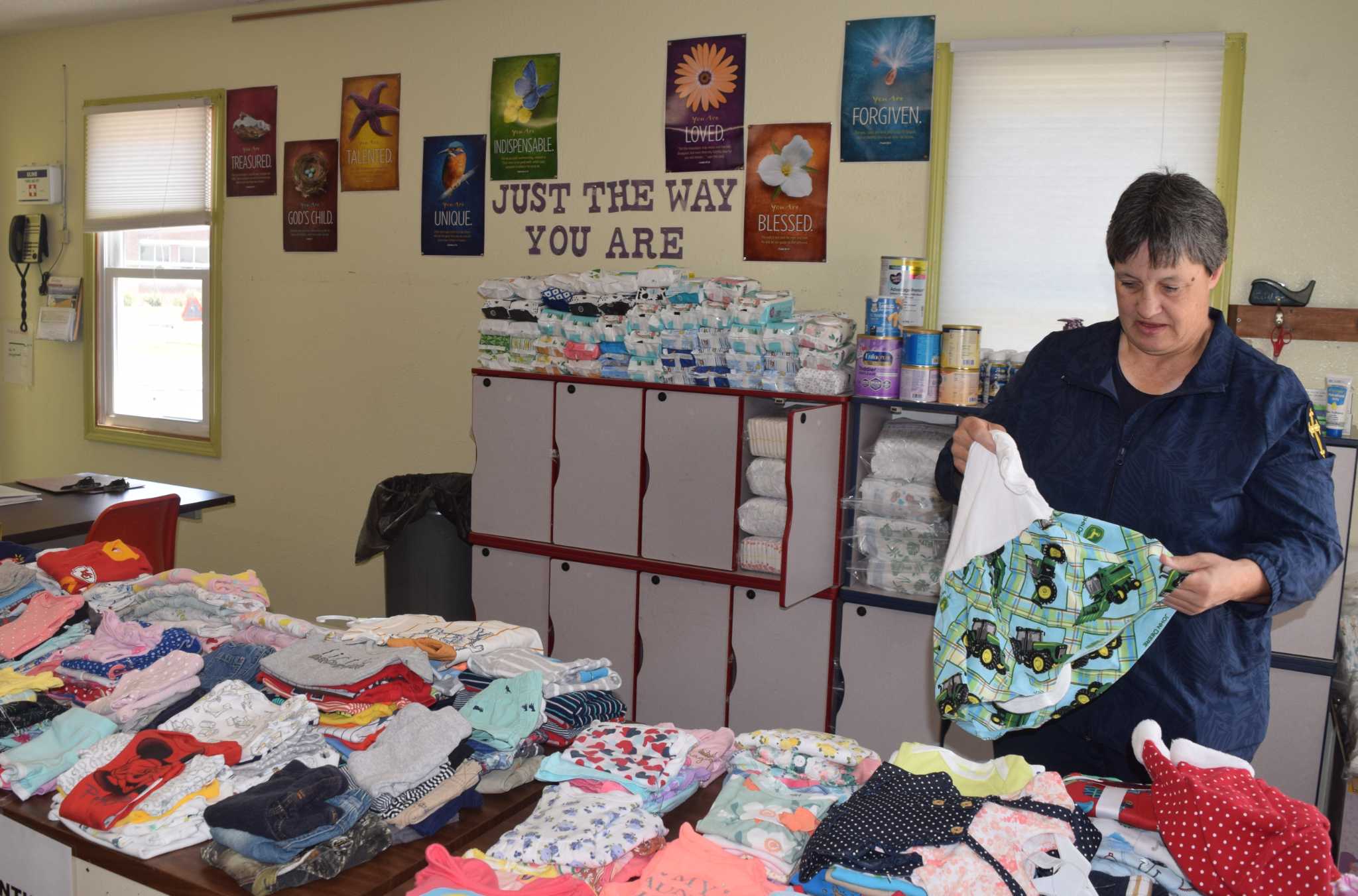 Swaddling Clothes shopping day to offer double diapers