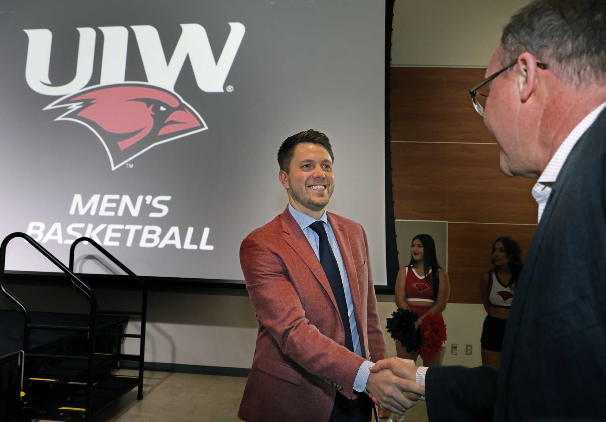 UIW introduces new men's basketball coach Shane Heirman