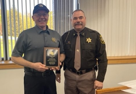 Benzie officer named Corrections Officer of the Year