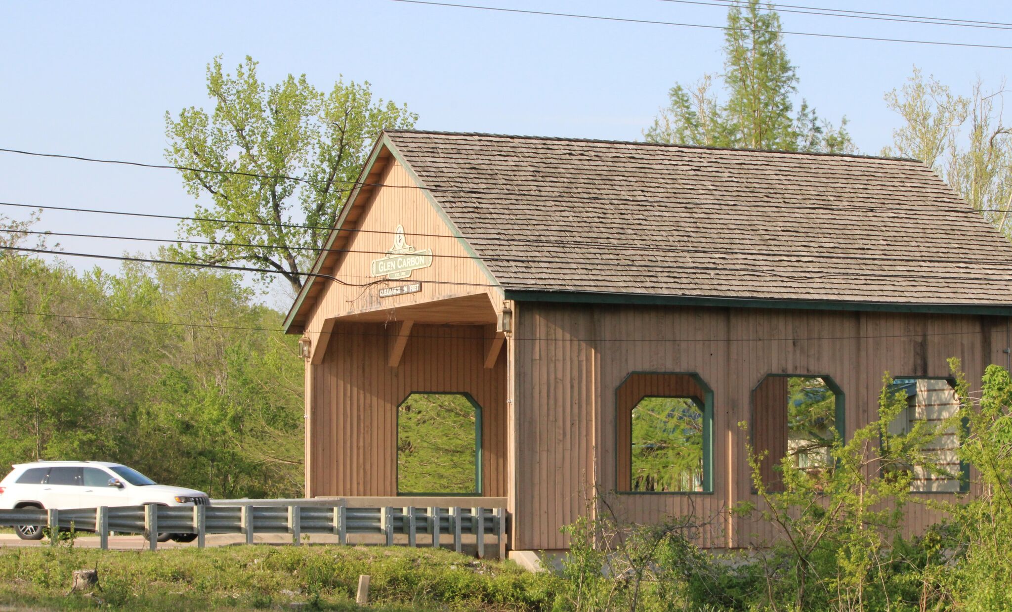 Glen Carbon leaders reverse decision for new covered bridge roof