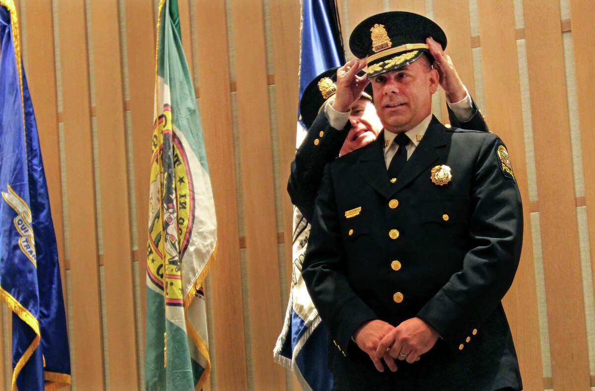 In Photos: Greenwich Police promote five officers