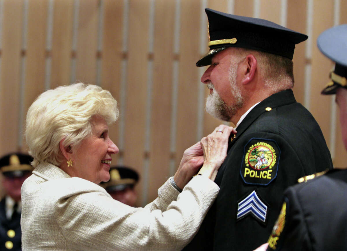In Photos: Greenwich Police promote five officers