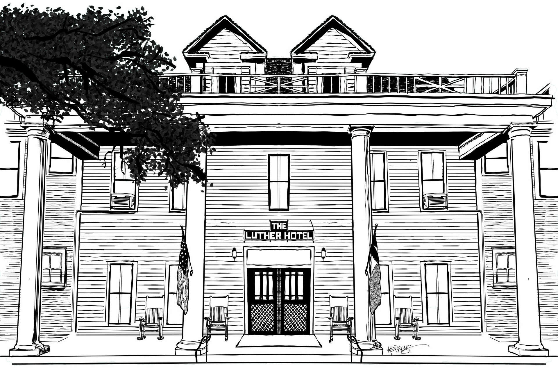 Luther Hotel: In Palacios, a century-old Texas hotel awaits its fate